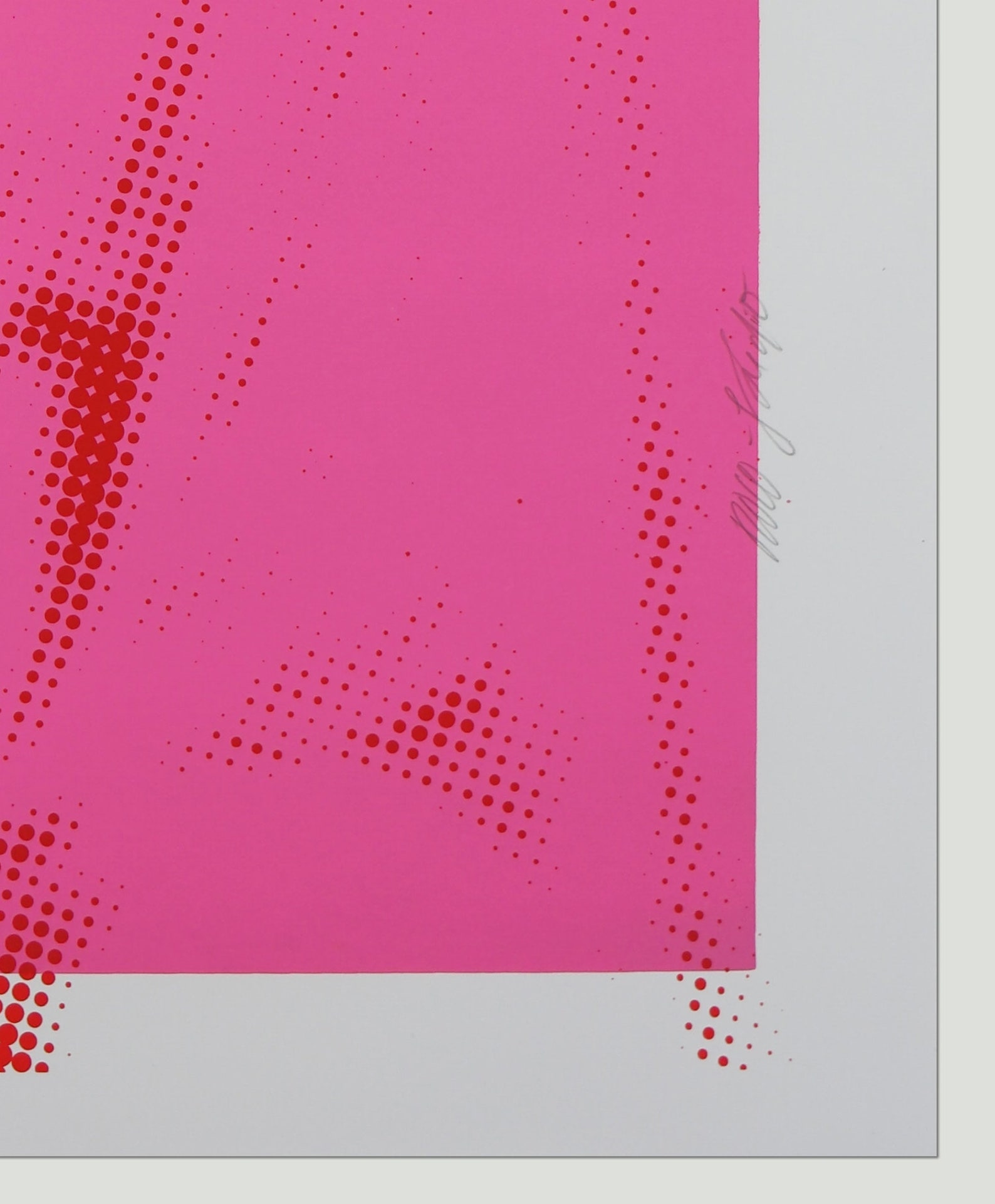 Pink Screen Print - Limited Edition - Pop Art Portrait - Acrylic on ...