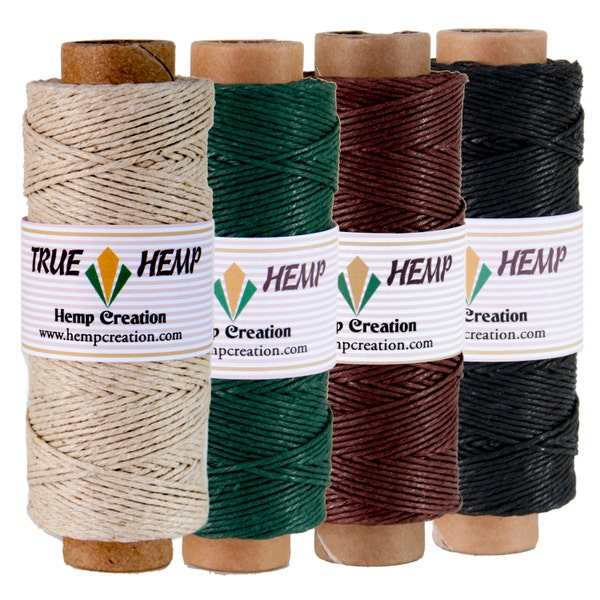 1mm Waxed Hemp - Etsy