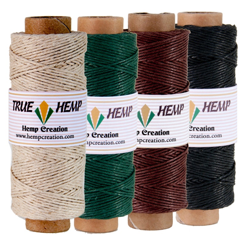 1mm Waxed Hemp - Etsy