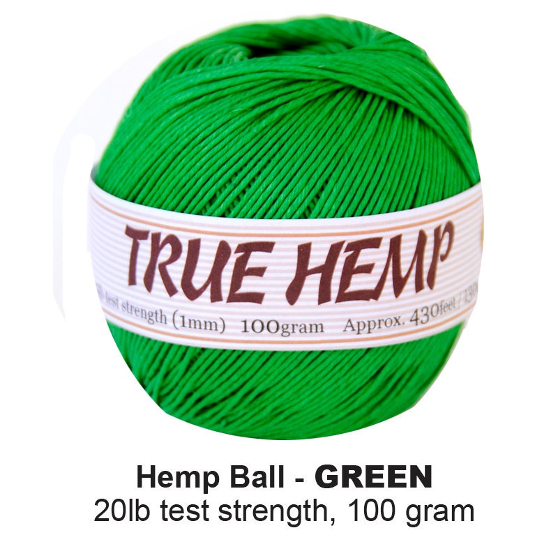 Bundle 7 Hemp Balls TRUE HEMP Cord 20lb 1mm Diameter - Etsy