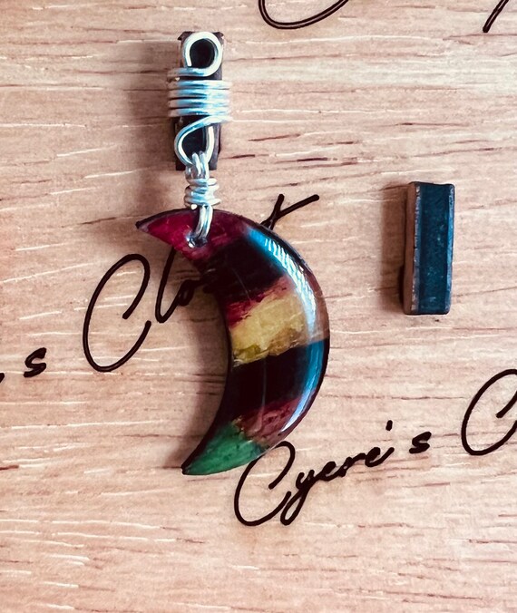 Design's by Cyere Jamaicas Moon Loc and Braid Accent | Etsy