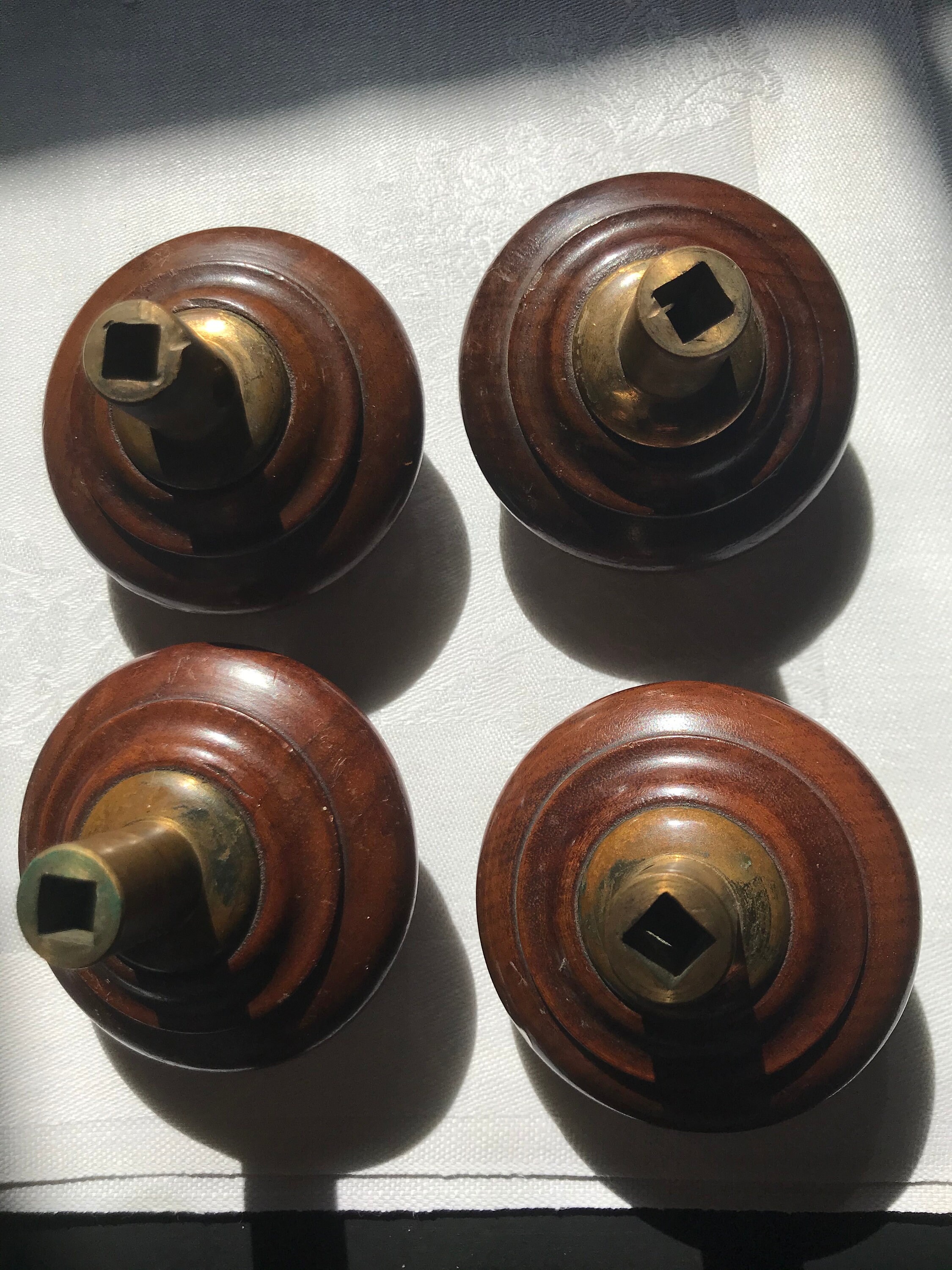 4 Figural Mahogany Greek Warrior Door Knobs - Etsy