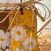 Hand Painted Daisy Gift Bag Set - Etsy