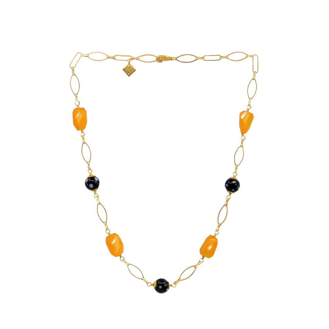 Delicate Conta Di Ojo Eneida Necklace Handmade in New York - Etsy