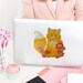 Fox Vinyl Decal, Yellow Fox Decal by Kimberly Hodges, Fox Sticker, Fox ...
