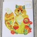 Fox Vinyl Decal, Yellow Fox Decal by Kimberly Hodges, Fox Sticker, Fox ...