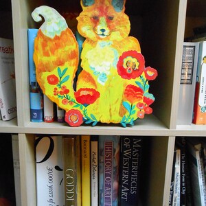 Wood Fox Sign by Kimberly Hodges Baby Fox Sign Fox Print - Etsy