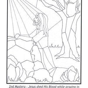 Coloring Book Titled the Precious Blood of Jesus A - Etsy