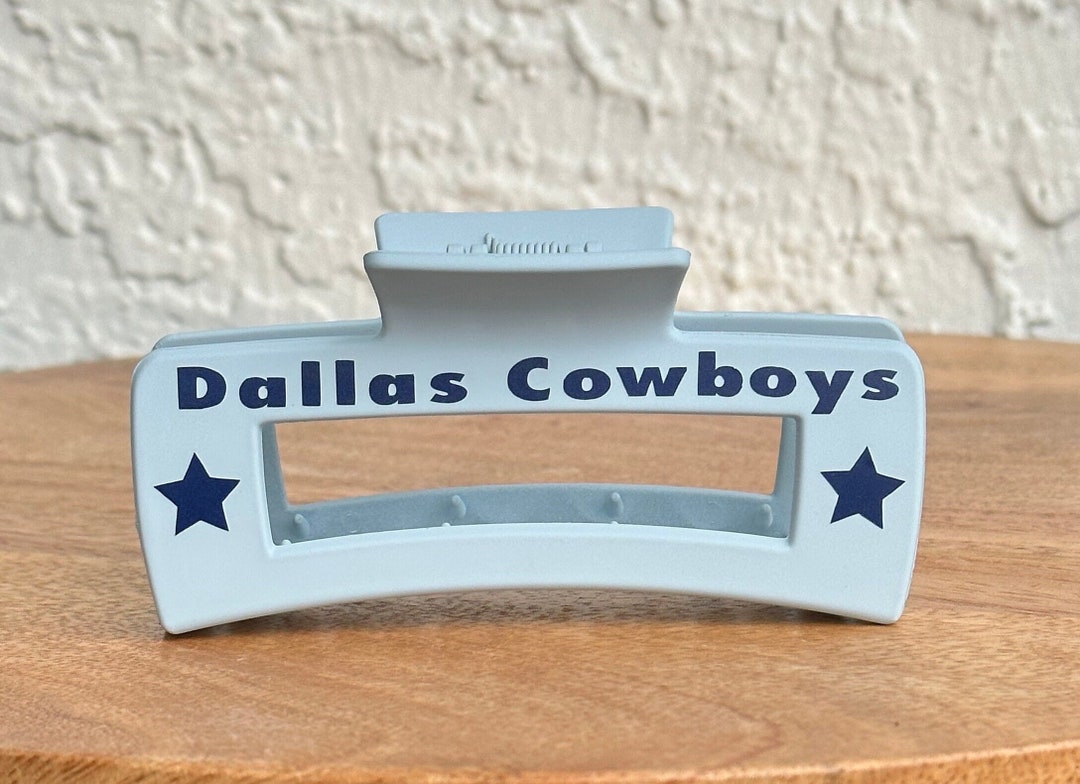 Dallas Cowboys Claw Clip, Cowboys Hair Clip, Dallas Hair Clip - Etsy