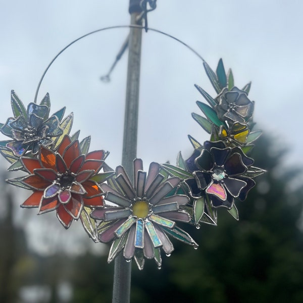 Stained Glass Wreath - Etsy
