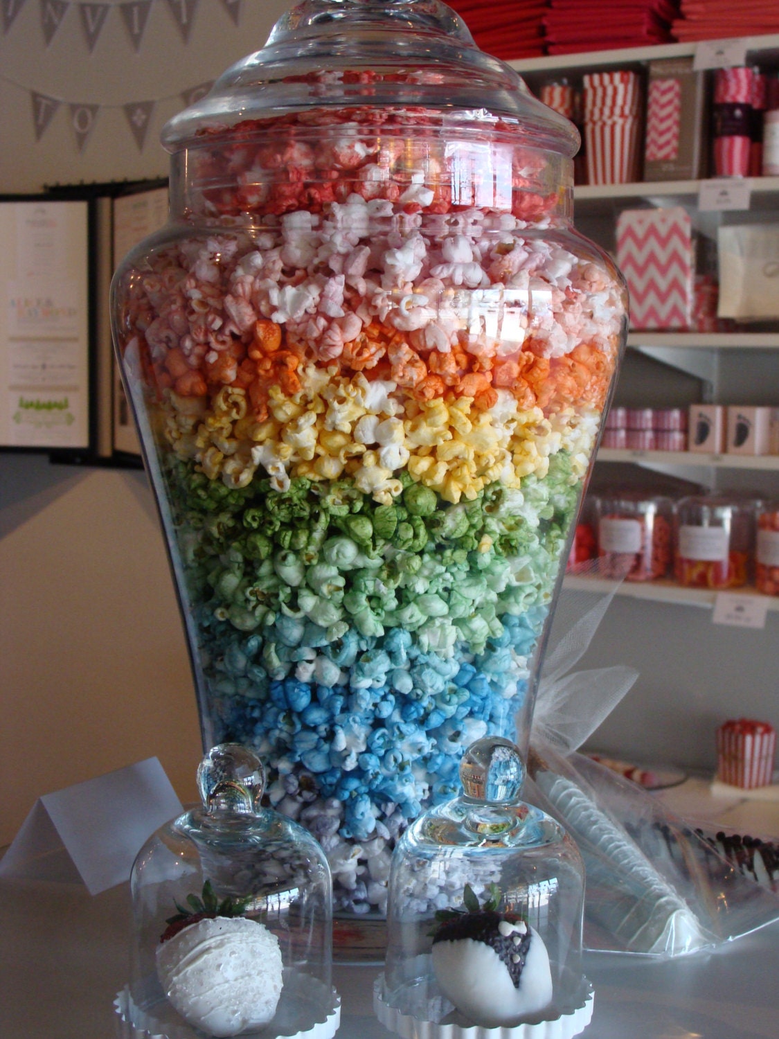 Colored Party Popcorn Oil/ Teal - Etsy