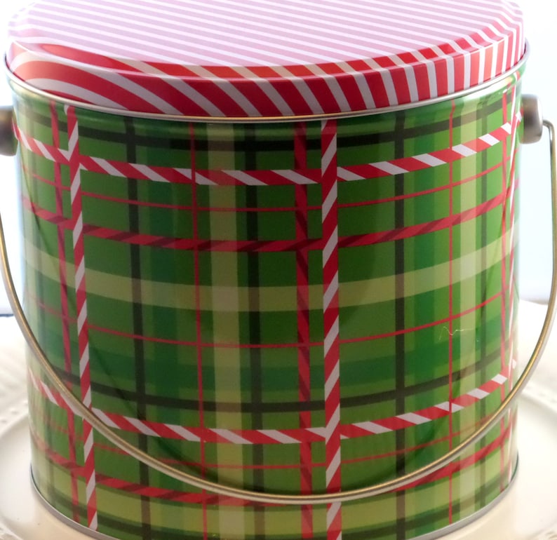 Holiday Popcorn Gift Tin - Etsy