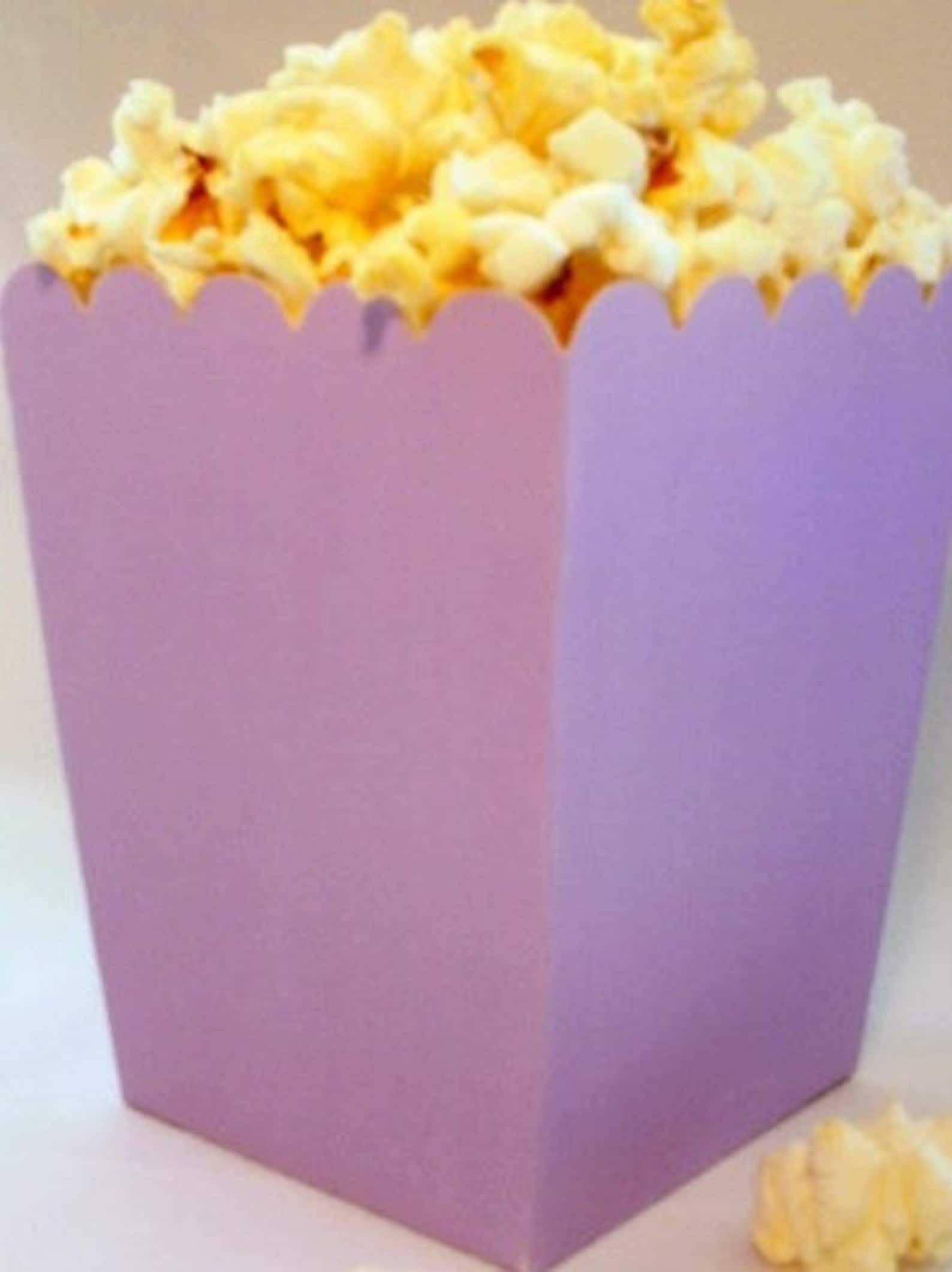 Solid Color Mini Popcorn Boxes (qty 12 Pick Your Color) - Etsy