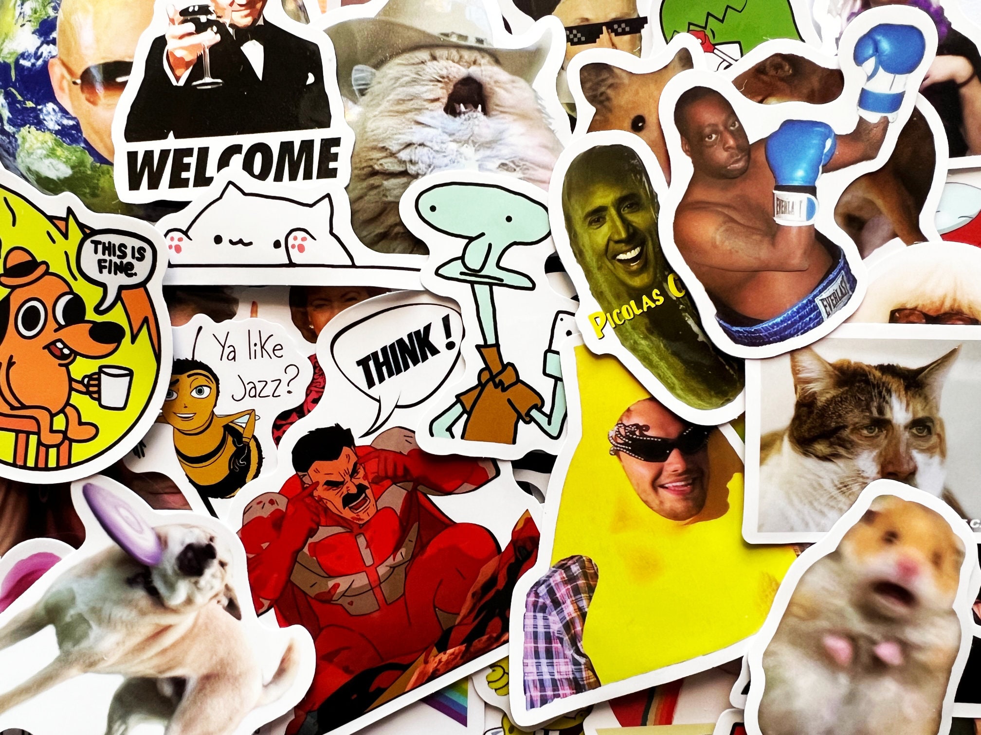 50 Throwback Memes & Internet Sensations Stickers - Etsy