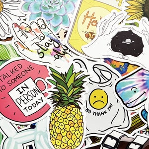 100 Good Vibes Sticker Lot Fun Pack Laptop Car Decals - Etsy