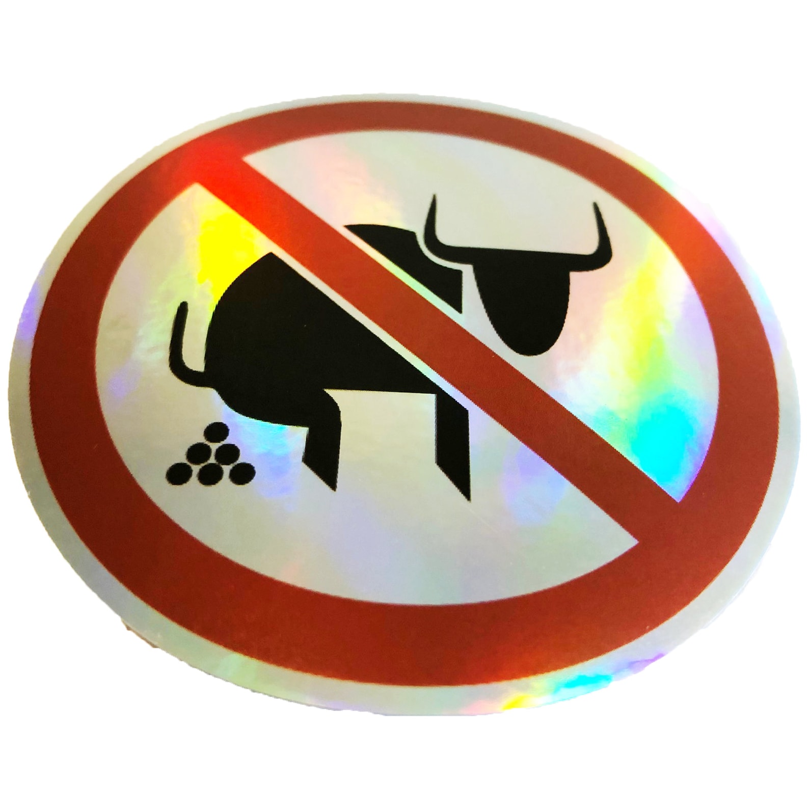 Shiny No Bullshit Funny Sign Sticker Laptop Skin Bumper Decal | Etsy