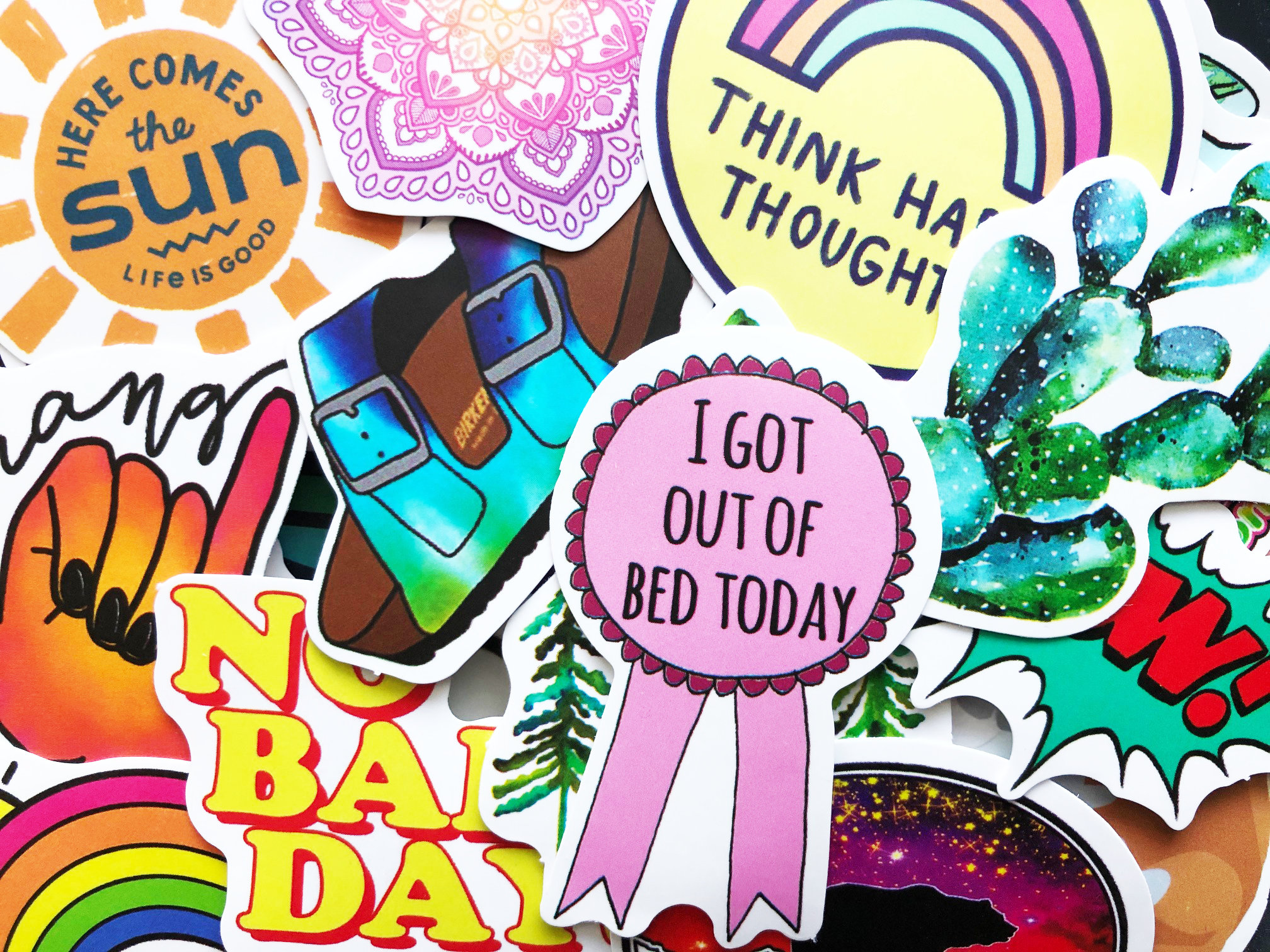 50 Fun Colorful Assorted Meme Stickers Set DIY Set Decals - Etsy