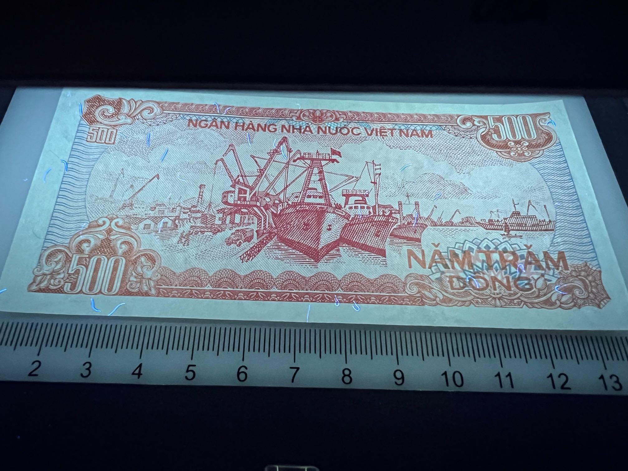 Vietnam 500 Dong Vnd 1988 Uncirculated Banknote Currency Money Note ...