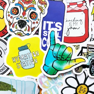50 Random Sticker Pack for Laptop Book Decoration Stickers - Etsy