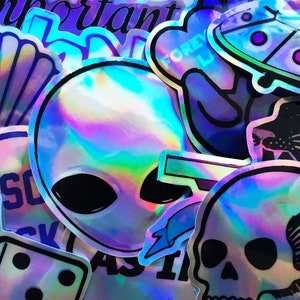 20 Metallic Shine Foil Stickers Lot Set Mix Bundle #CT2 - Etsy