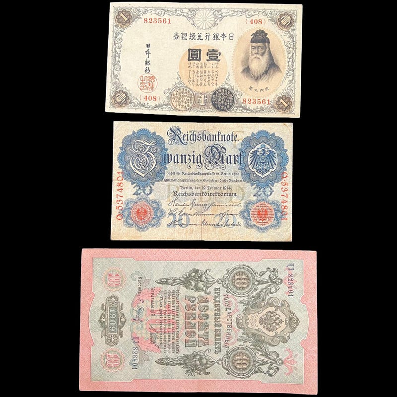 World War 1 Banknotes - Etsy UK