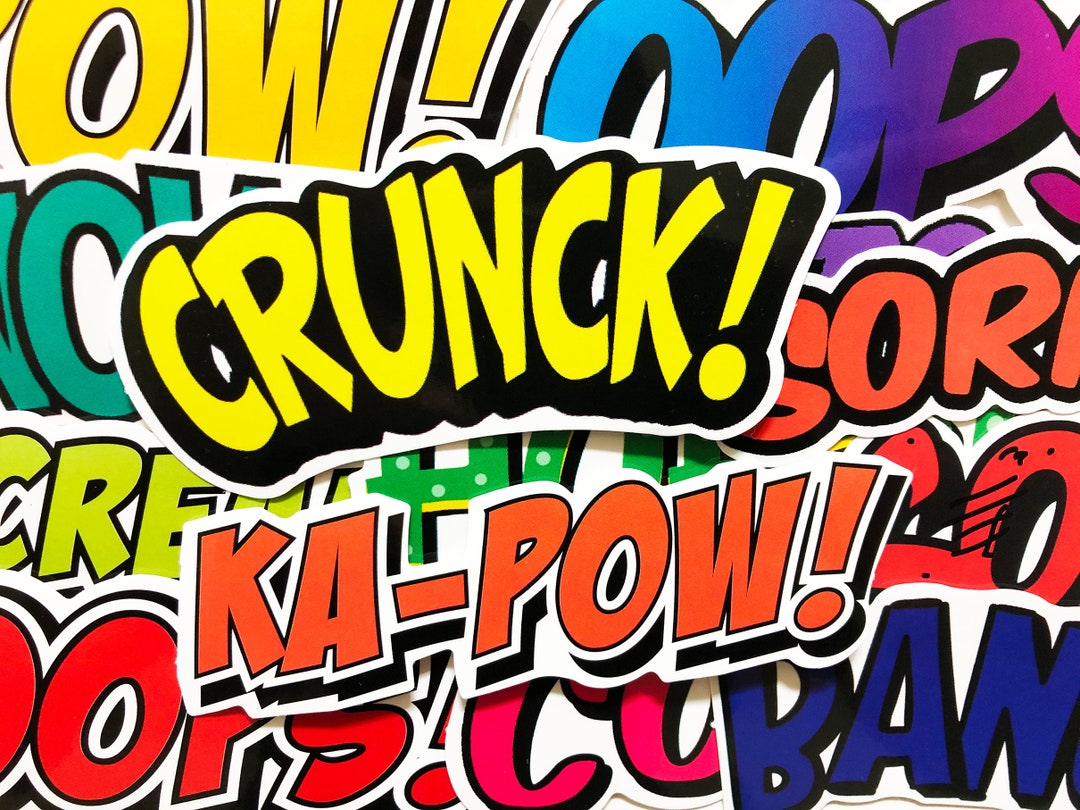 25 Comic Superhero Marvel Slogan Skateboard Laptop Stickers for ...