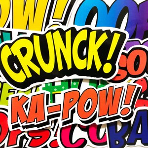 25 Comic Superhero Marvel Slogan Skateboard Laptop Stickers for ...