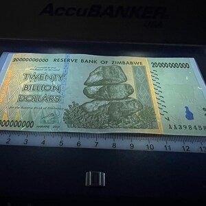 100x Zimbabwe 20 Billion Dollar Bill Banknote Paper Money Currency ...