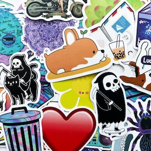 10-100 Random Sticker Pack - Etsy