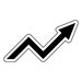 2X Stock Market Arrow Stickers Investing Investor 3 Inch Wallstreetbets ...