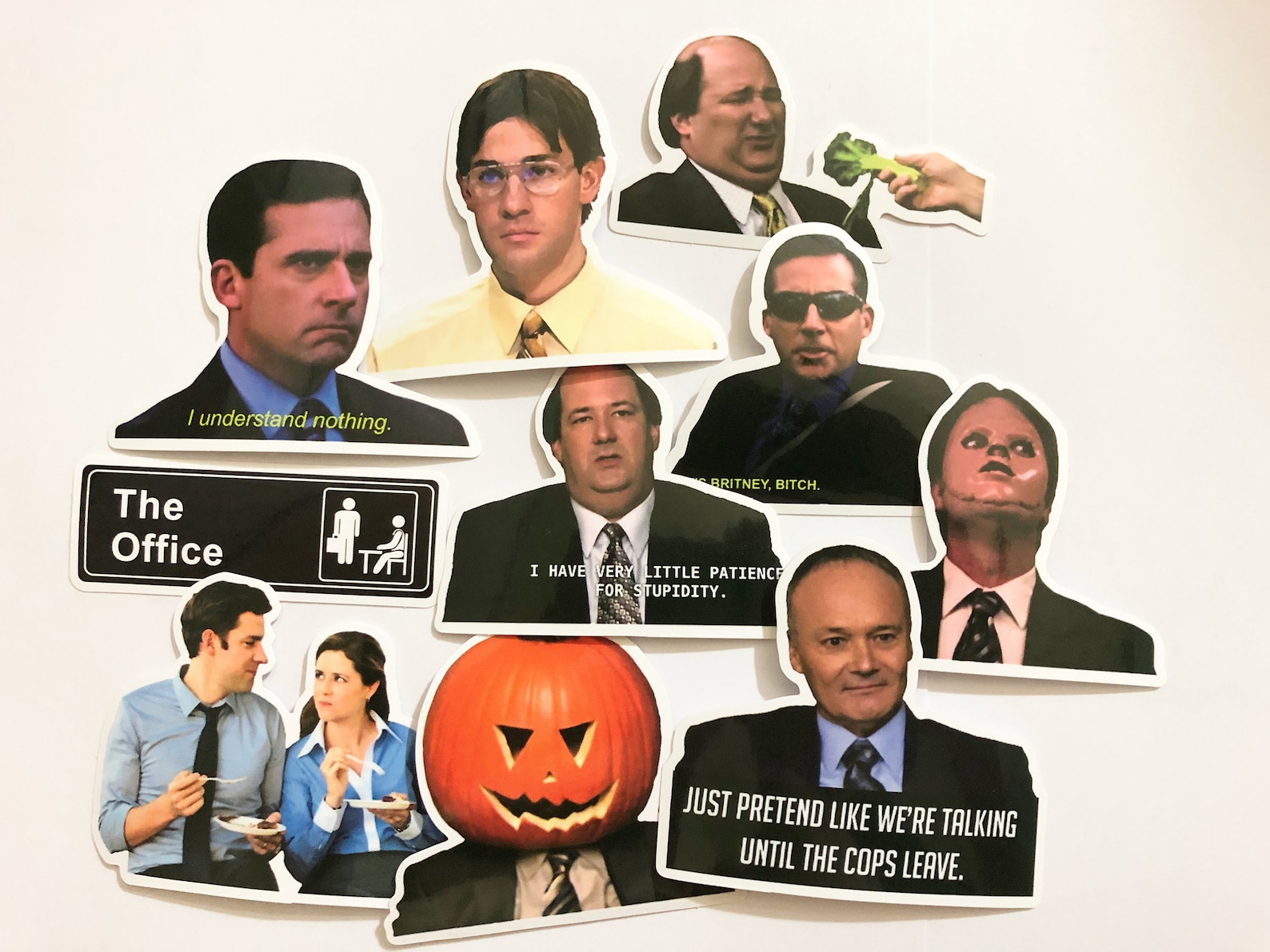 20 the Office Show Stickers Dwight Jim Stanley Michael Creed and More ...