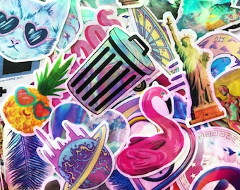 Shiny Sticker | Etsy