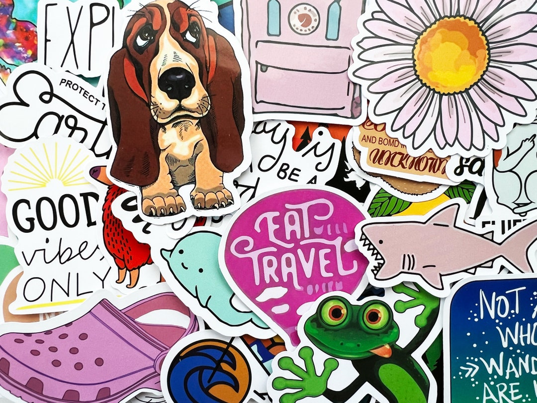 70 Cool Variety Sticker Pack for Laptop Book Decoration Stickers - Etsy