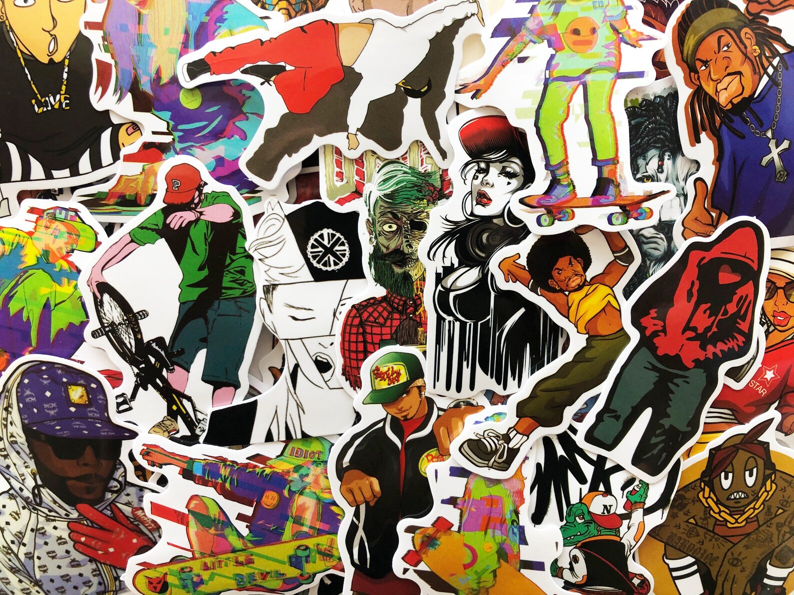 50 Hip Hop Music Rap Artists Graffiti Stickers for Laptop | Etsy