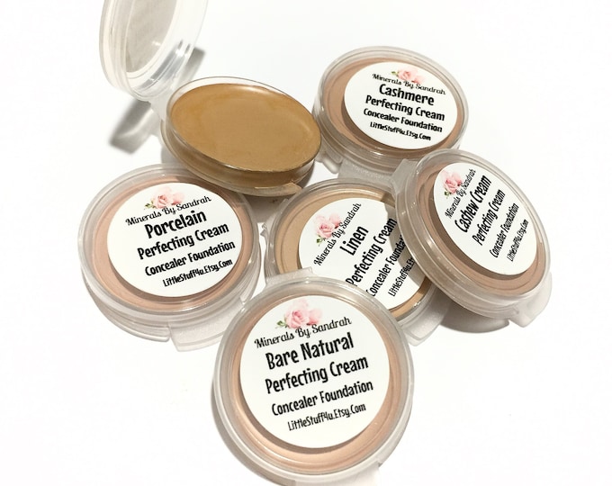PERFECTING CREAM SAMPLE Foundation Concealer Full Coverage Makeup ...
