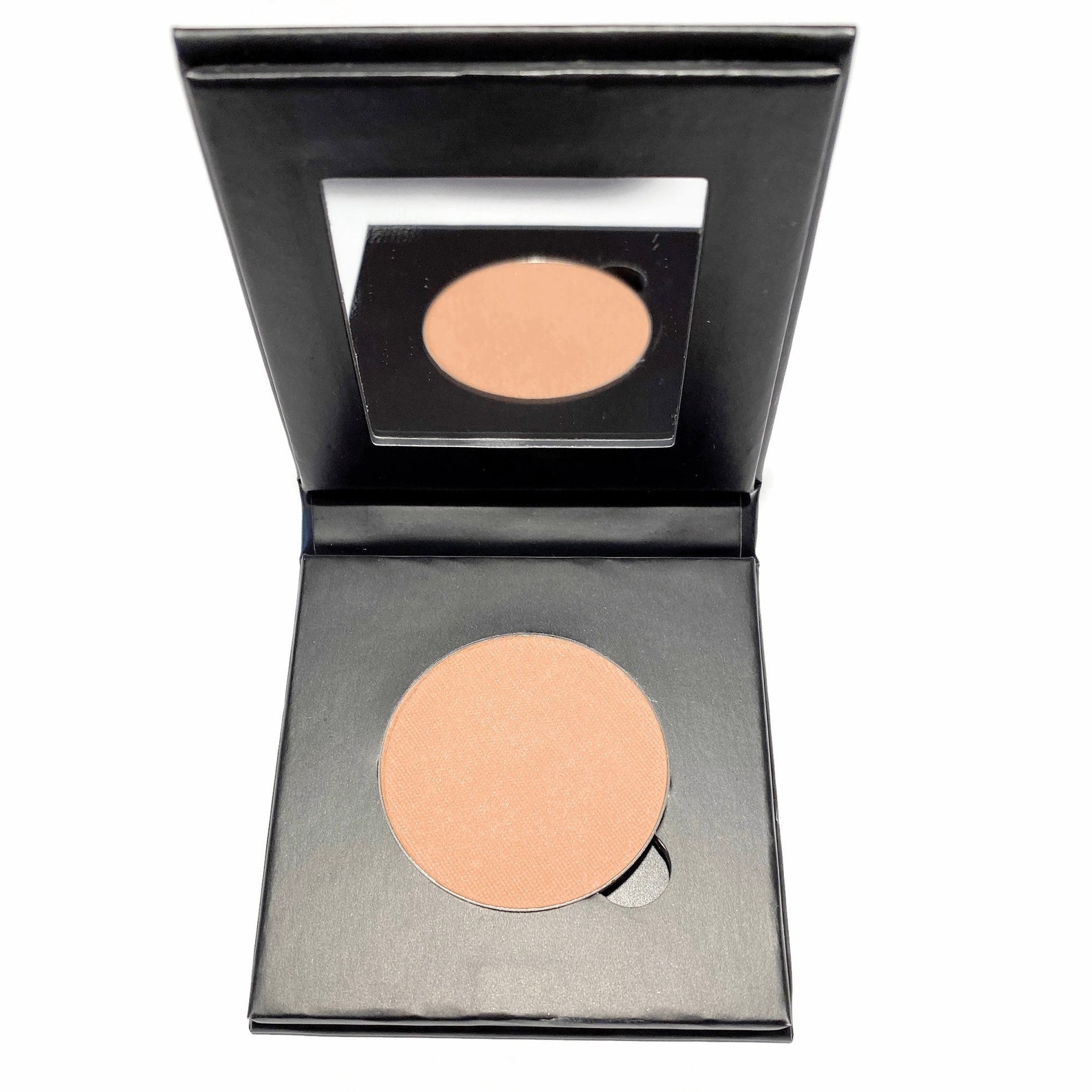 FLUSHED Natural Mineral Blush | Refillable Zero Waste Eco Compact - Etsy