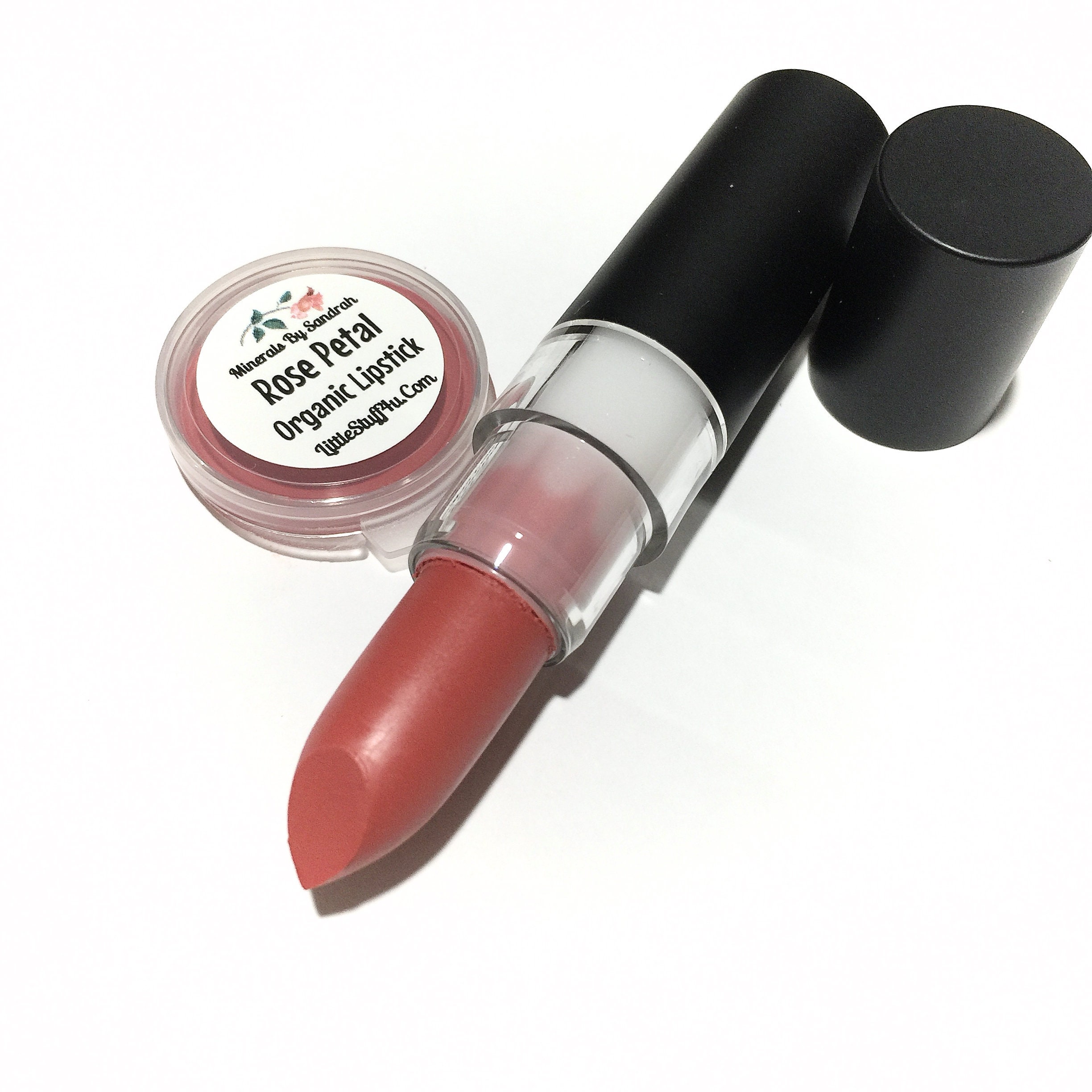 ROSE PETAL Natural ORGANIC Lipstick Gluten Free Vegan | Etsy