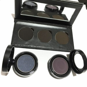 CAKE EYE LINER Pressed Pan Eye Makeup - Single Case - Etsy