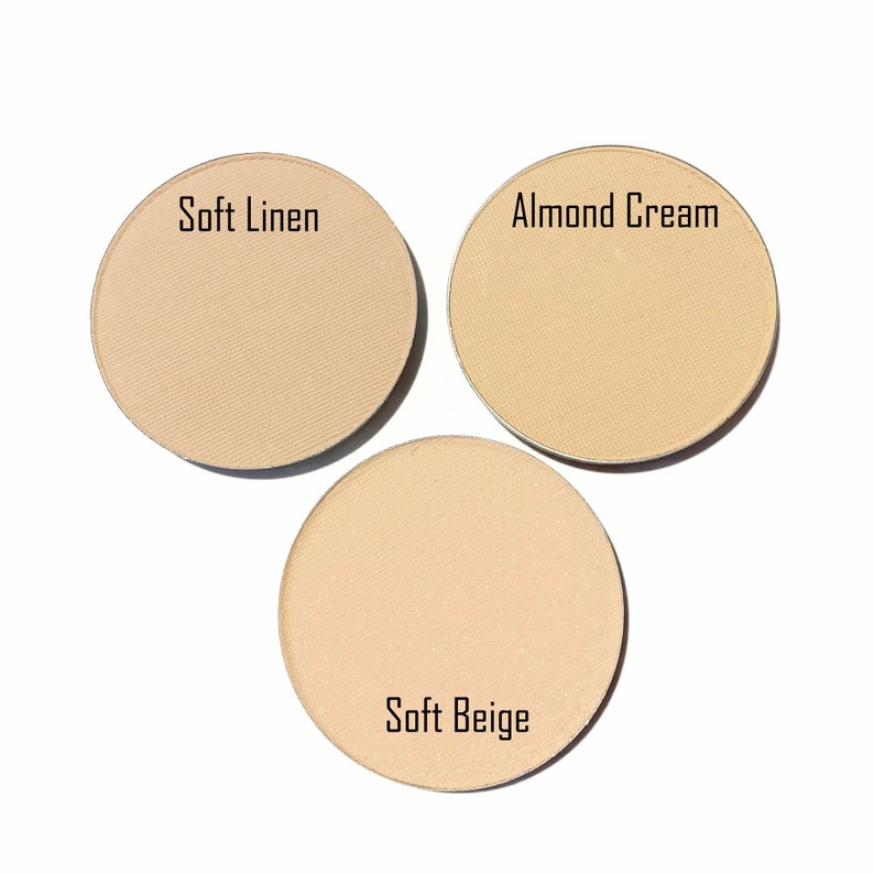 SOFT LINEN Natural Mineral Pressed Foundation - Gluten Free Vegan ...