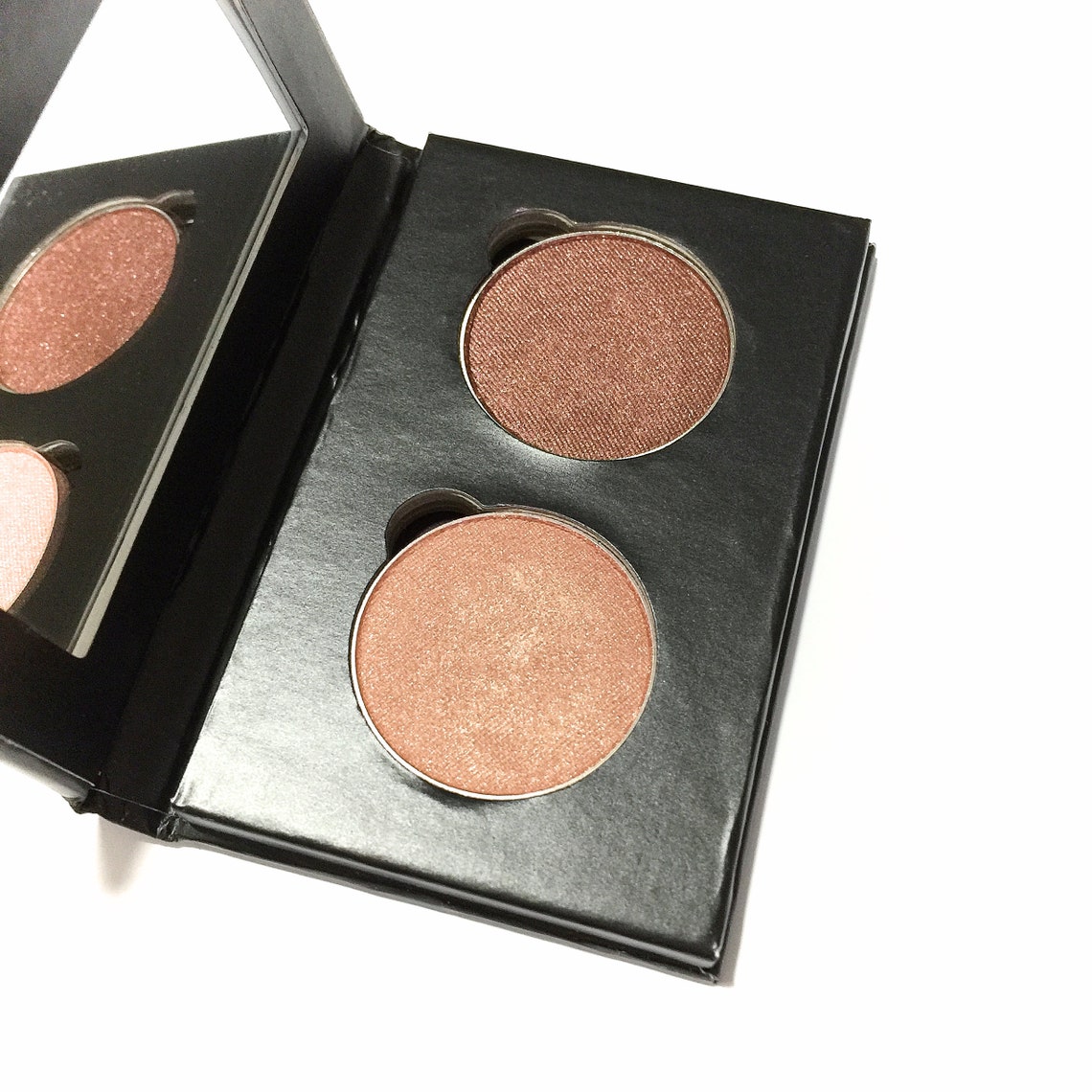 COPPER HOPE Eye Shadow Duo Pressed Mineral Paper Board Palette | Etsy