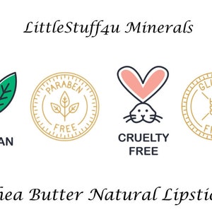 TRANQUILITY Natural Shea Butter Lipstick | CLEARANCE - Etsy