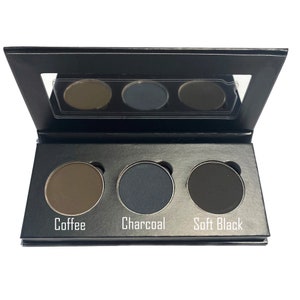 CAKE EYE LINER Pressed Pan Eye Makeup Trio Palette - Etsy