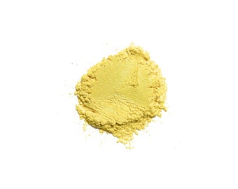 TWICE YOUR HONEY Yellow All Natural Loose Eye Shadow Pigment Shimmer ...