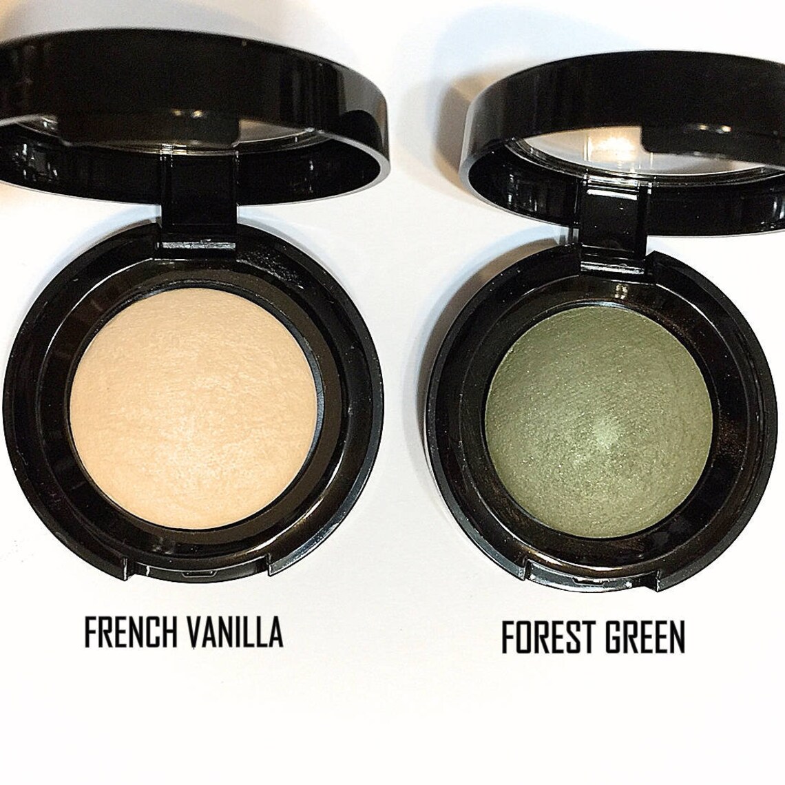 FRENCH VANILLA Natural BAKED Eye Shadow Botanical Makeup - Etsy
