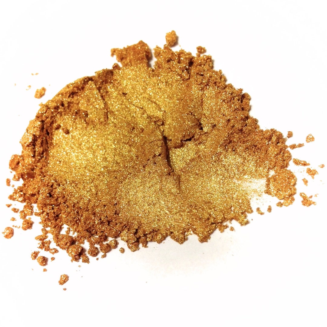 GOLD RUSH Natural Mineral Powder Eye Shadow | Gluten Free Vegan Makeup ...