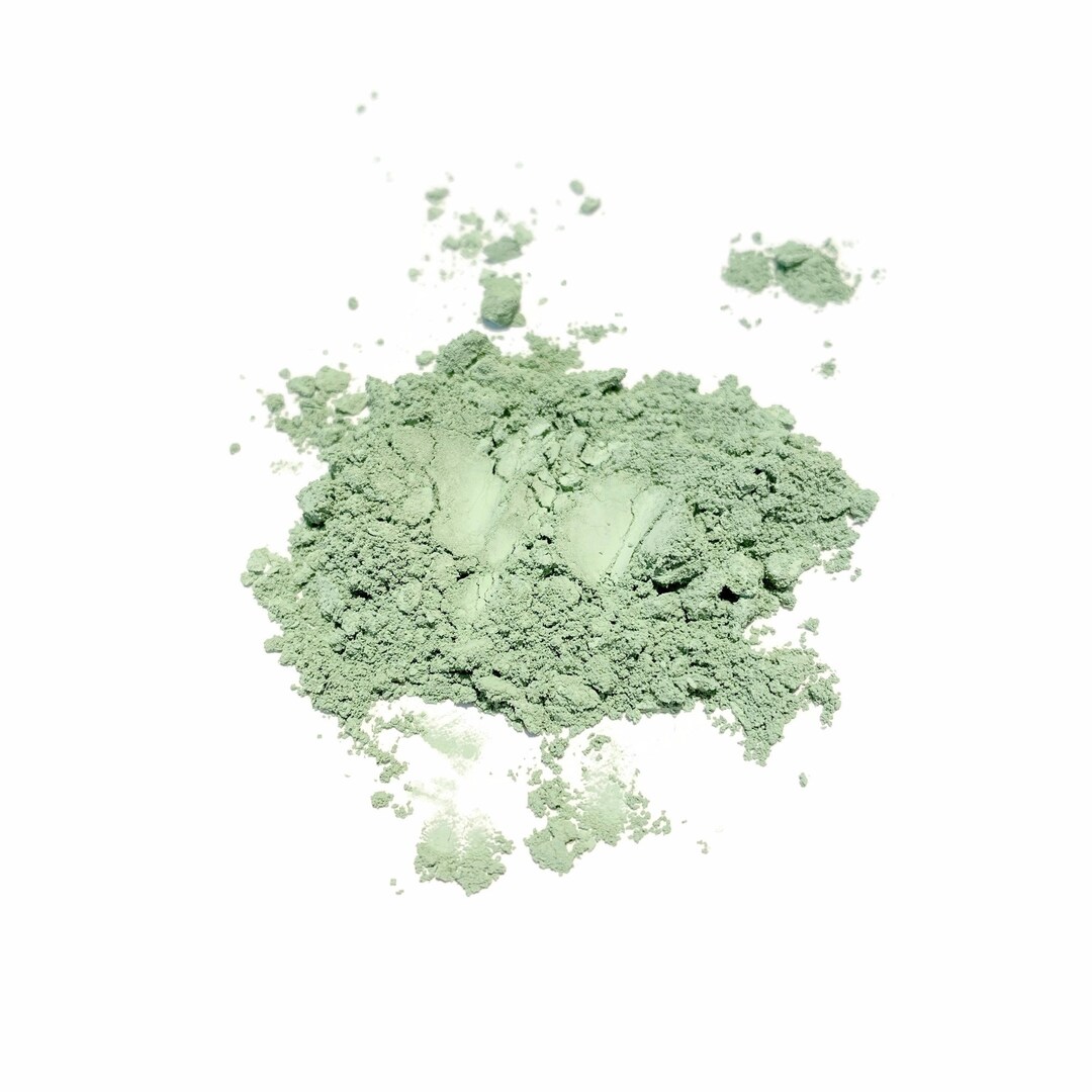 GREEN Mineral Concealer Loose Powder Redness Corrector Makeup - Etsy
