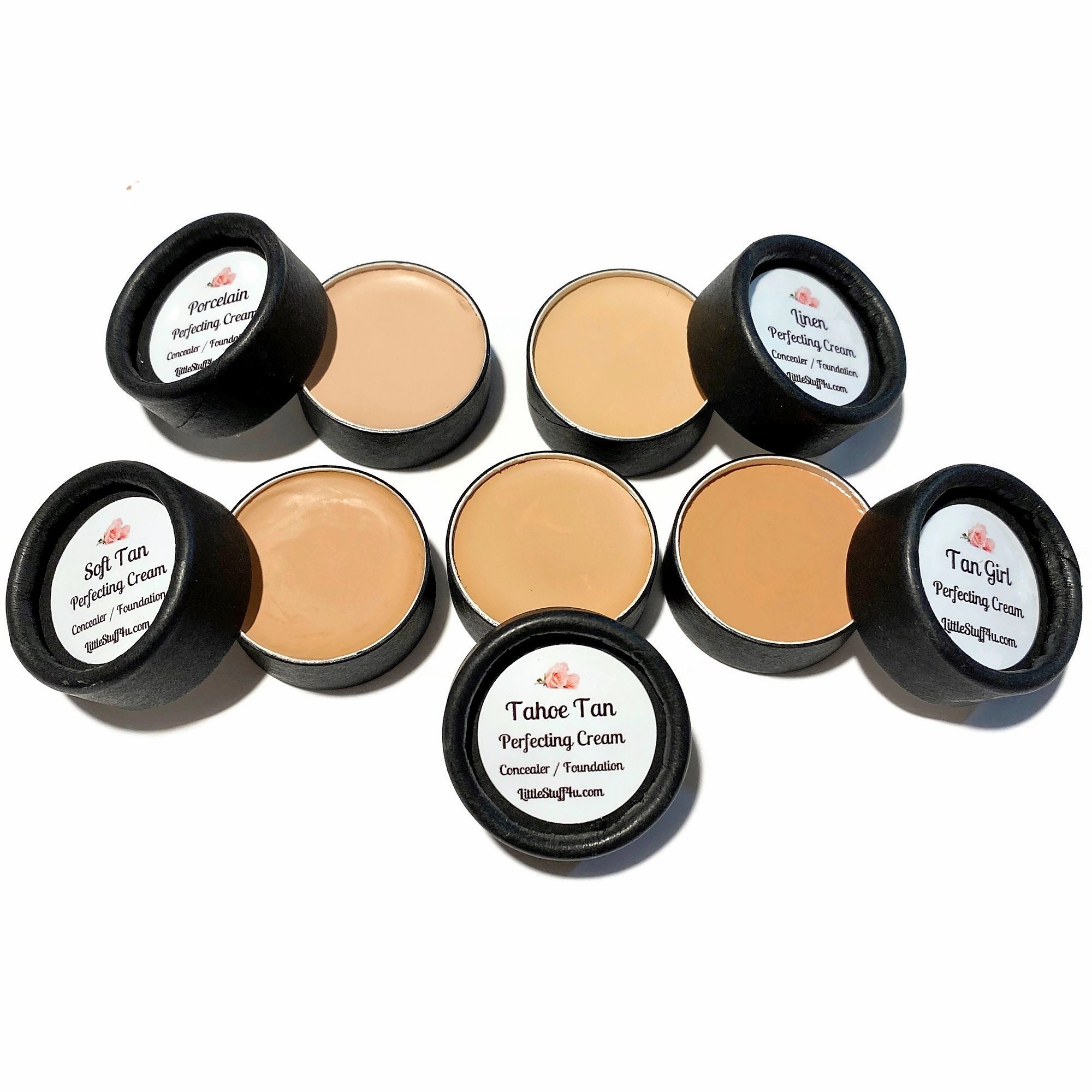 PERFECTING CREAM SAMPLE Foundation Concealer Full Coverage - Etsy