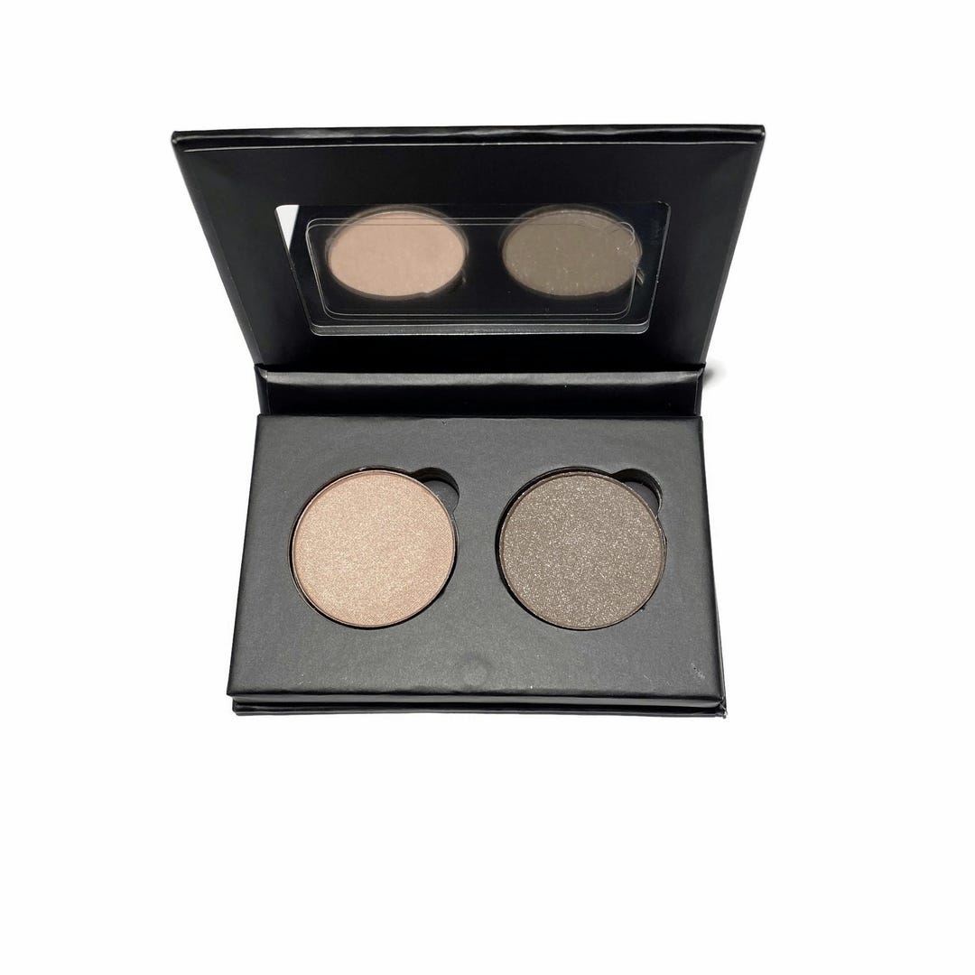 CHANTILLY SPICE Eye Shadow Duo Organic Pressed Mineral Makeup - Etsy
