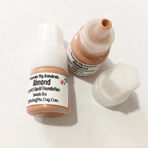 SAMPLE Liquid Foundation Natural Mineral Makeup Vegan Gluten - Etsy