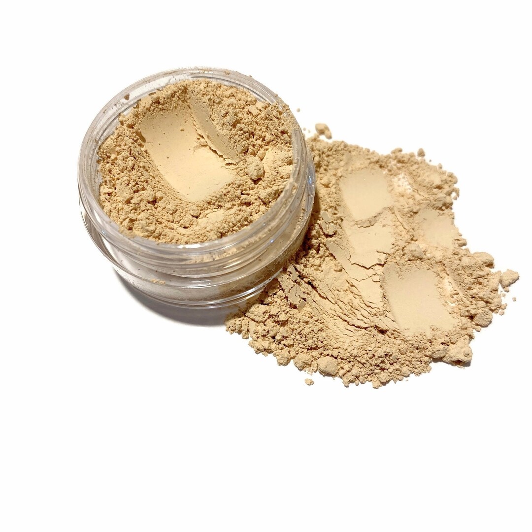 LITE BEIGE Mineral Foundation Loose Powder Makeup - Etsy